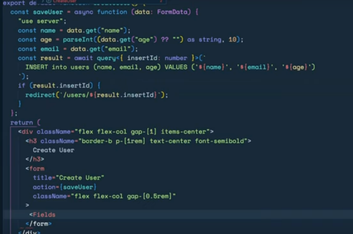OKKY - 요즘 nextjs 13 서버액션 그냥 jsp 같네요ㄷ